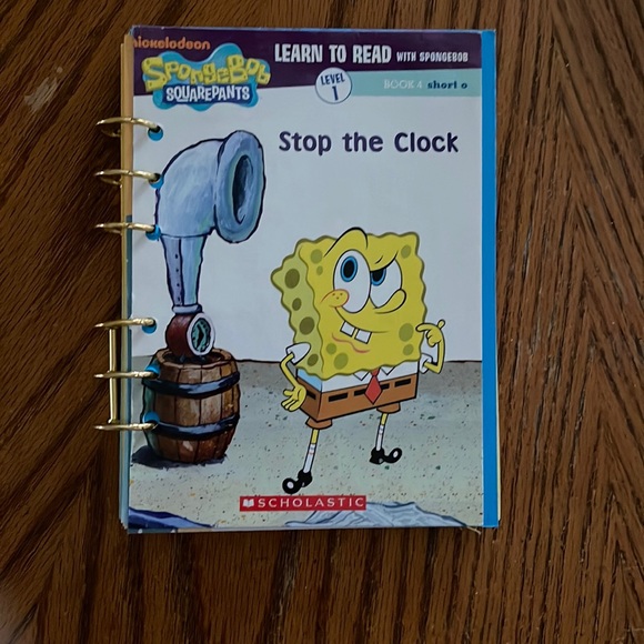 Other | Spongebob Journal And Book | Poshmark